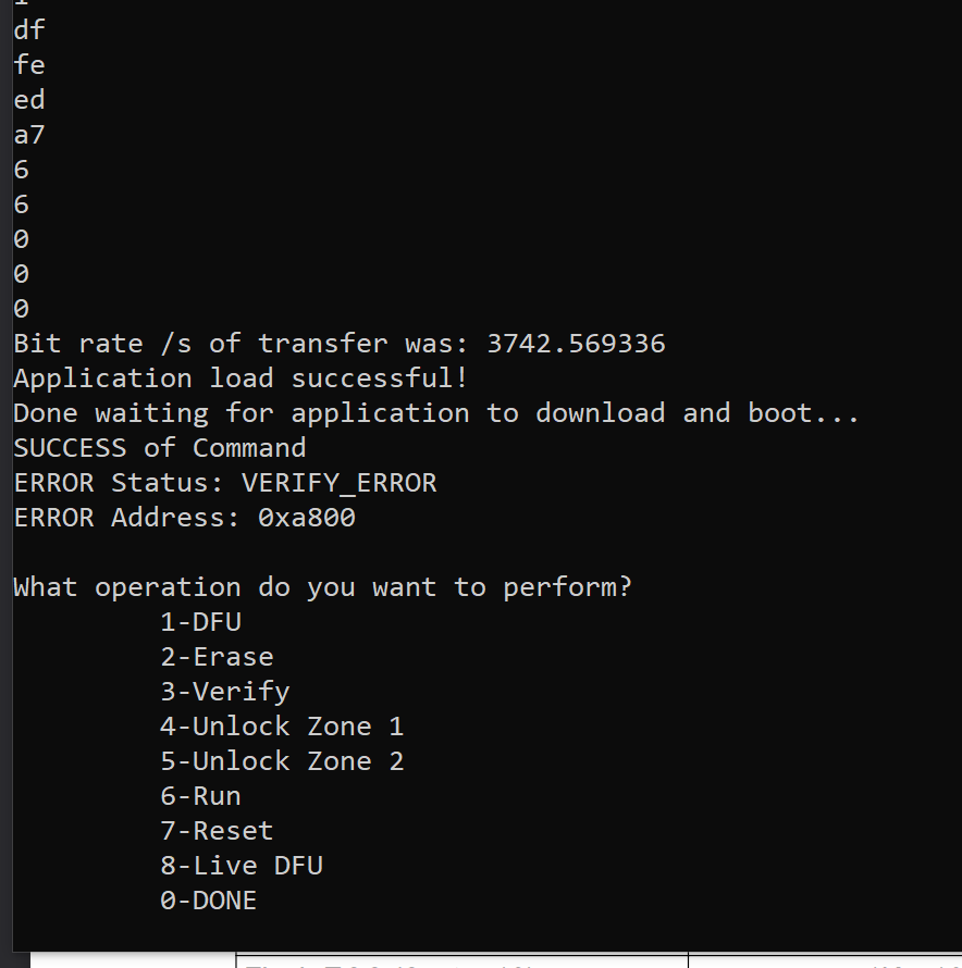 TMS320F28377S: Urgent Error Using C2000 chip with Serial Flash Programmer - C2000 ...