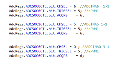 Compiler/TMS320F28069M: ADC Trigger Select, Interrupt select and EOC - C2000 microcontrollers ...