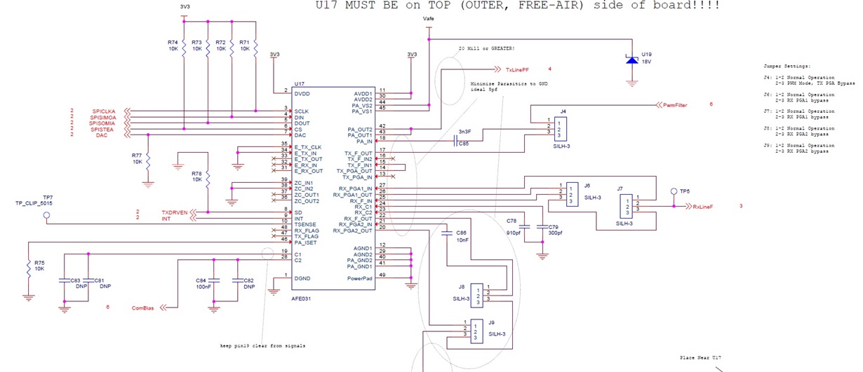 CCS/TMS320F28069: TMDSPLCKIT-V3: Not able to pass signal to input of TX ...