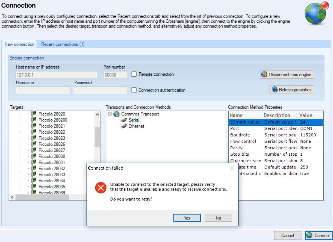 DRV8301-HC-C2-KIT: Unable to connect - C2000 microcontrollers forum - C2000™︎ microcontrollers ...
