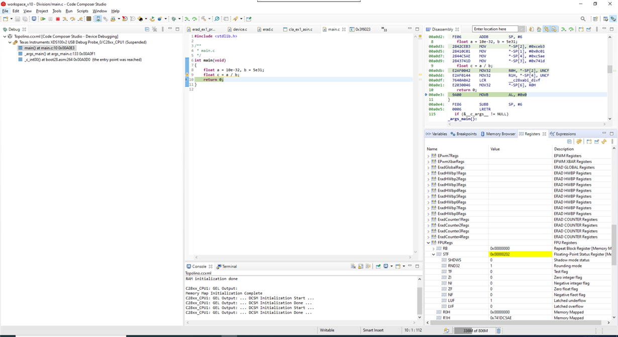 Compiler/TMS320F28388D: Linker issue while integrating the custom run ...