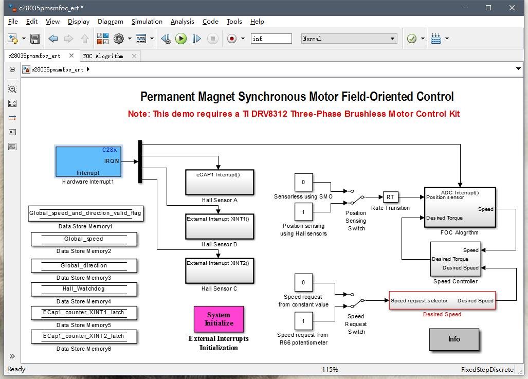 How can I change the parameter of the pole pairs in the model？ - C2000 ...