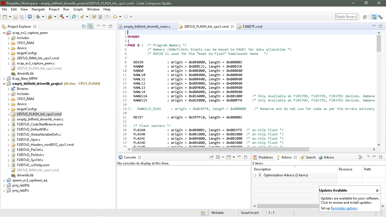 Compiler/TMS320F28379D: Uploading Code on Flash Memory - C2000 microcontrollers forum - C2000™︎ ...