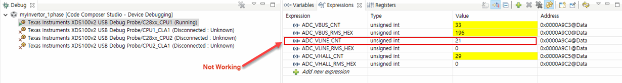 CCS/TMS320F28379D: ADC Interrupt Stop Inquiry - C2000 microcontrollers forum - C2000™︎ ...