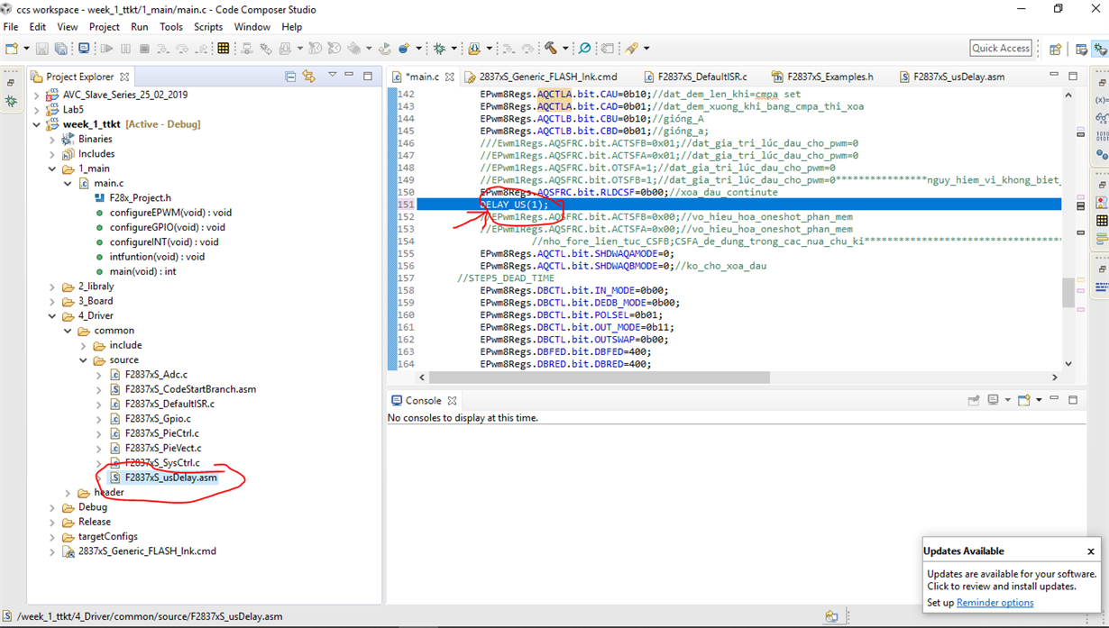 CCS/TMS320F28377S: 0x3FE493 (no symbols are defined) - C2000 ...