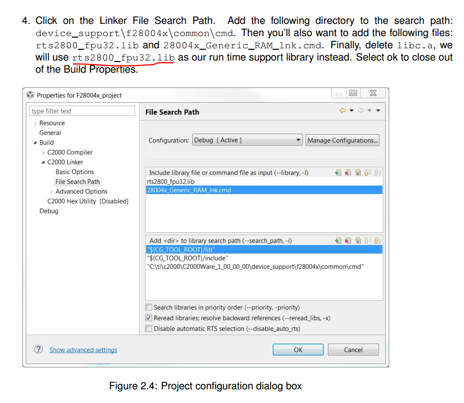 TMS320F280049: run time support lib - C2000 microcontrollers forum - C2000™︎ microcontrollers ...