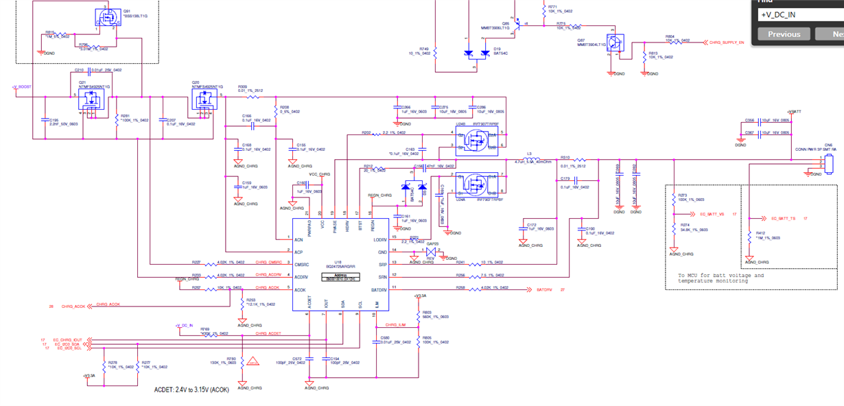 BQ24725A: ACDET Bit always set - Power management forum - Power ...