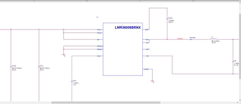 WEBENCH® Tools/LMR36006: export webench design to pspice - Power management forum - Power ...