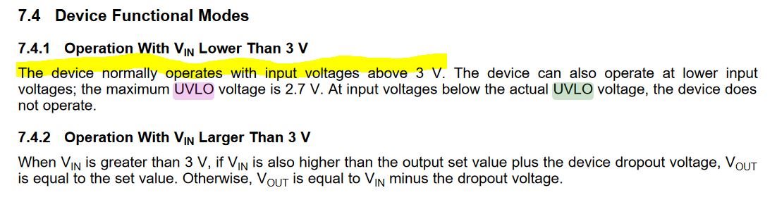 TPS7B82-Q1: Input voltage - Power management forum - Power management - TI E2E support forums