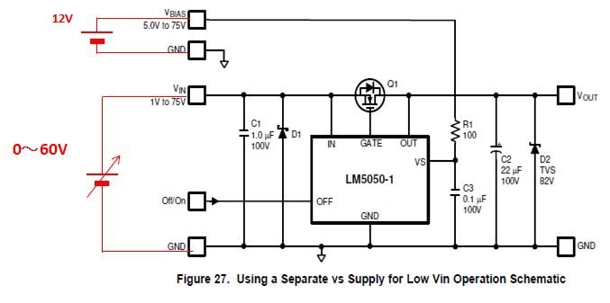 LM5050-1: LM5050-1 Low input voltage usage - Power management forum - Power management - TI E2E ...