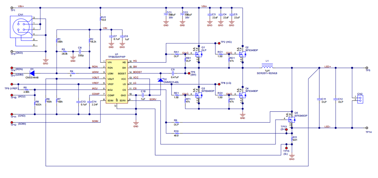 TPS92641: The output voltage is later than the UDIM control signal - Power management forum ...