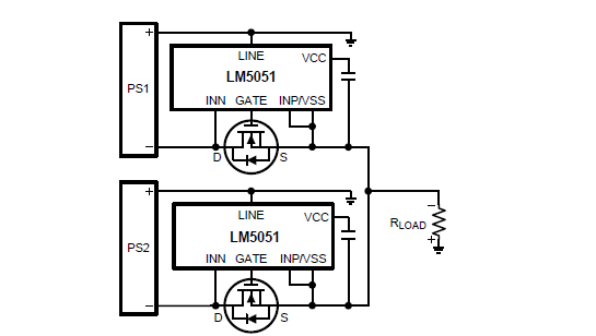 LM5050-1: Application of LM5050 in Circuit Combination - Power management forum - Power ...
