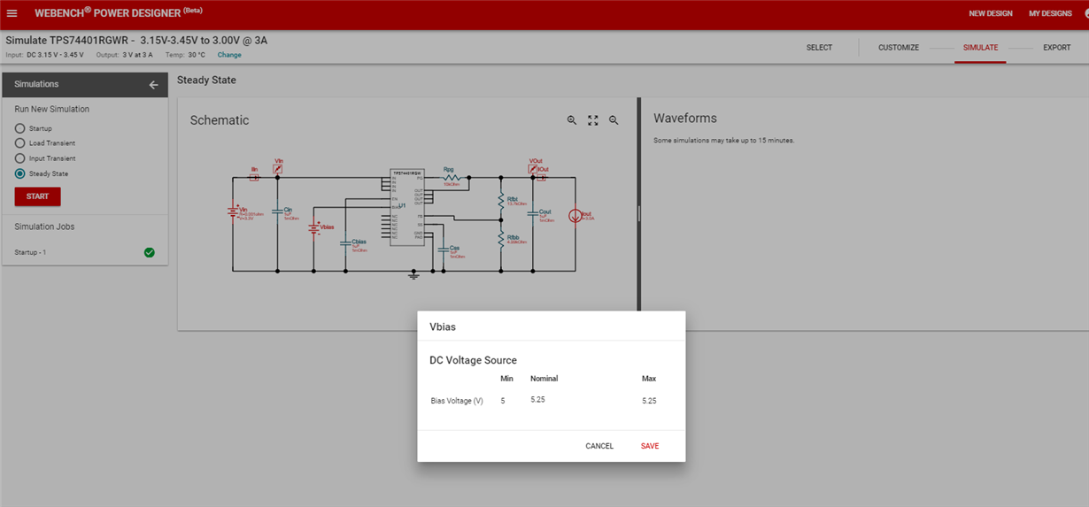 TPS74401: Bias pin voltage - Power management forum - Power management - TI E2E support forums
