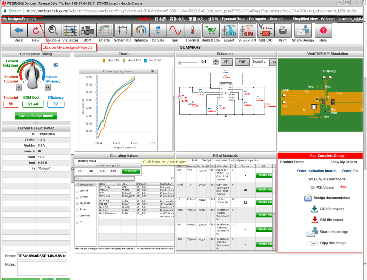 Webench® Toolslm5175 Input Transient Power Management Forum Power