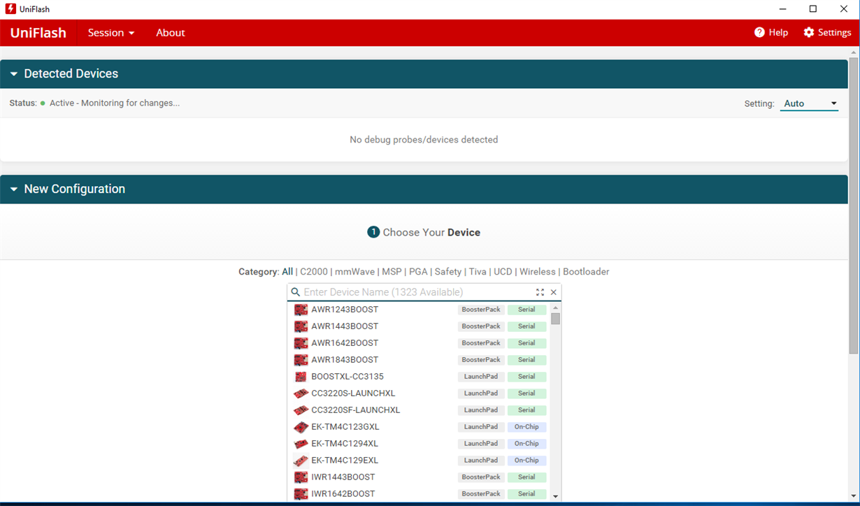 WEBENCH® Tools/MSP-EXP430FR5969: Interface Board Flashing issue ...