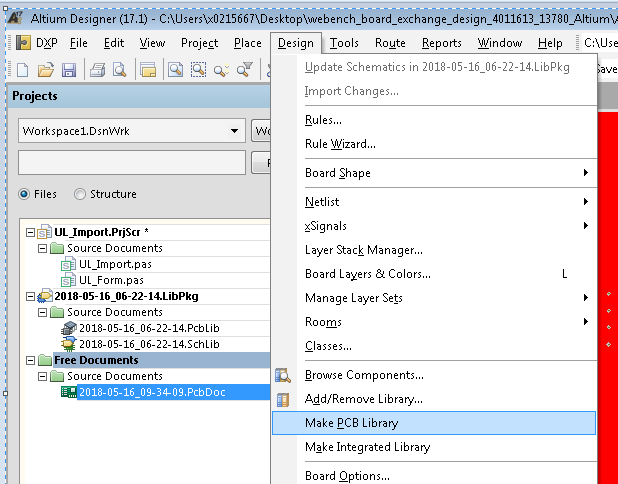 Webench® Toolstps54560 Only One Footprint In Downloaded Pcblib File Simulation Hardware