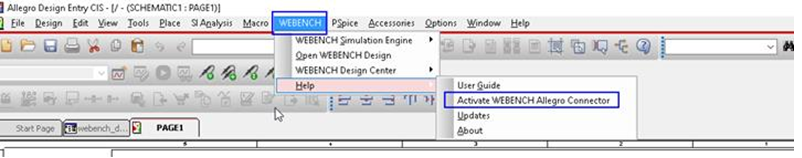 Webench® Toolslmr16006y Q1 Importing Webench Design On Pspiceorcad Simulation Hardware