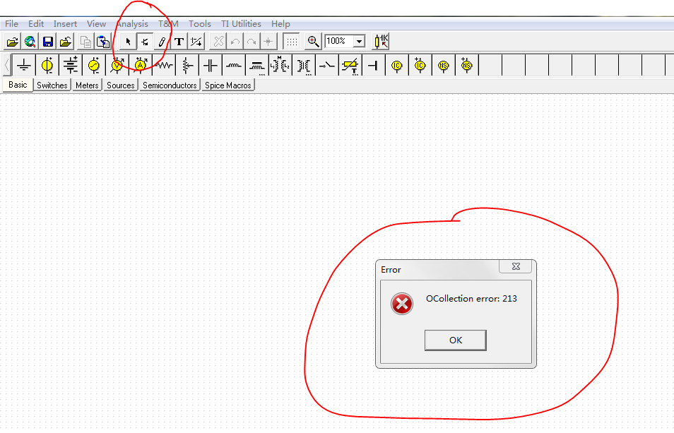 Webench® Tools Tina Prompt Error Box Simulation Hardware And System Design Tools Forum