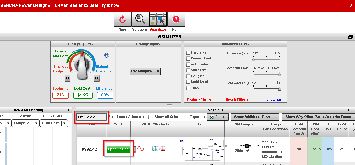 Webench® Toolstps92512 Missing In Webench Simulation Hardware And System Design Tools Forum