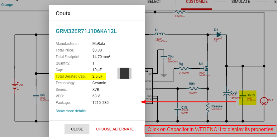 WEBENCH® Tools/TPS40210: TPS40210DGQR BODE diagram plot with TinaTI - Simulation, hardware ...
