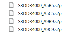 TS3DDR4000: TS3DDR4000 S-parameter model - Switches & multiplexers forum - Switches ...