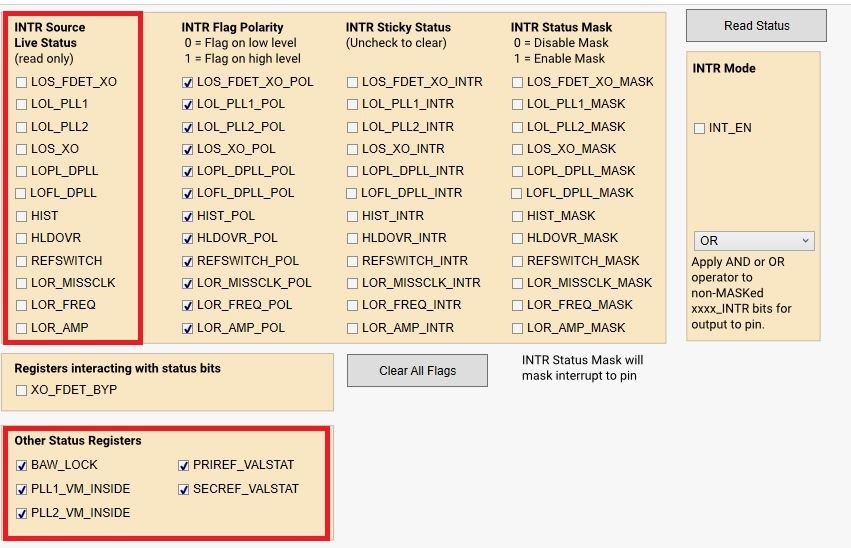 Lmk05318evm 1 Pps Input Configuration Synchronized Output Dpll Does Not Lock Clock And Timing