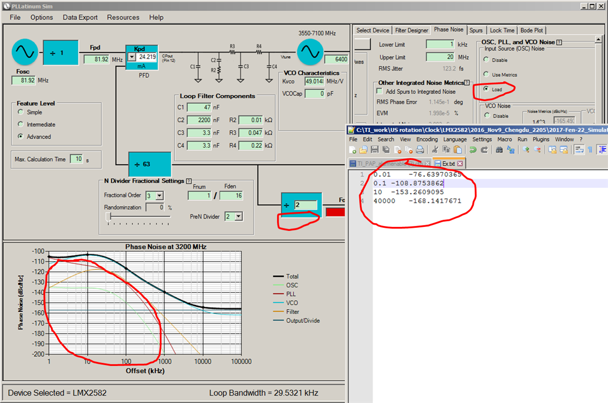 Starterwarelmx2582 Loading Phase Noise Into Pllatinum Sim Clock And Timing Forum Clock