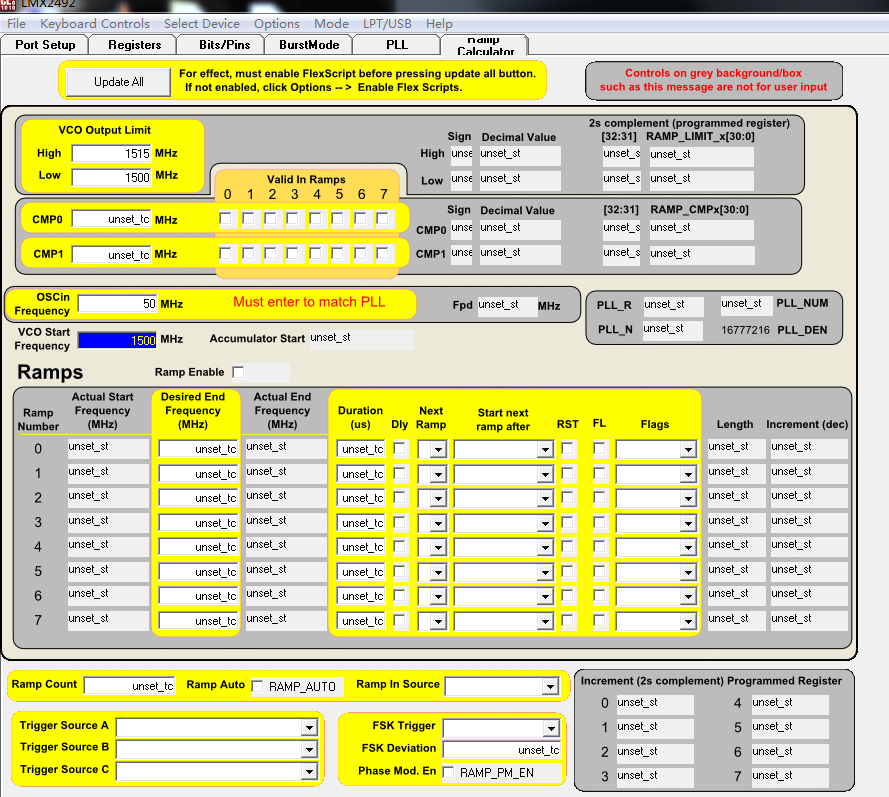 Lmx2492 Locking Problem Clock And Timing Forum Clock And Timing Ti E2e Support Forums