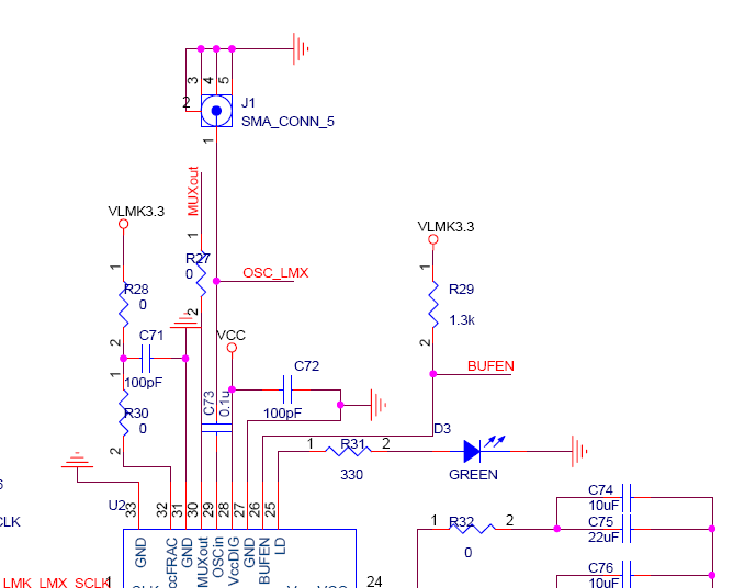 The Lmx2581 Has No Output Clock And Timing Forum Clock And Timing Ti E2e Support Forums