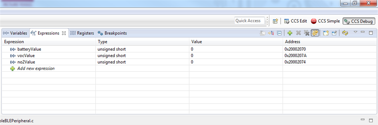 Sensor controller studio coding - Bluetooth forum - Bluetooth®︎ - TI E2E support forums