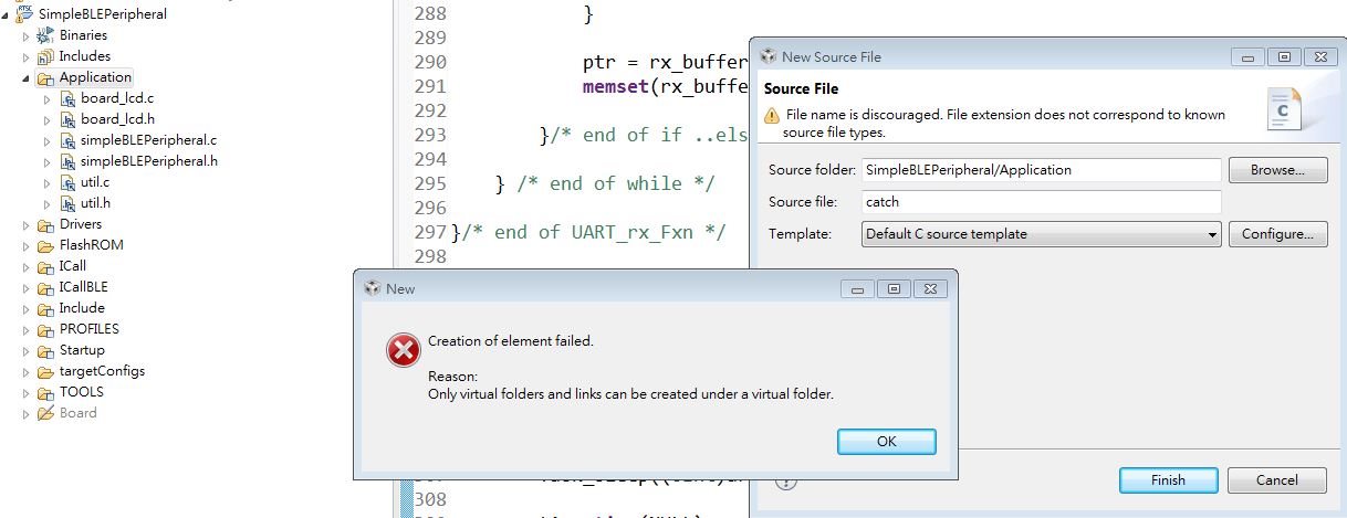 SimpleBLEPeripheral project add new source code does not working - Bluetooth forum - Bluetooth®︎ ...