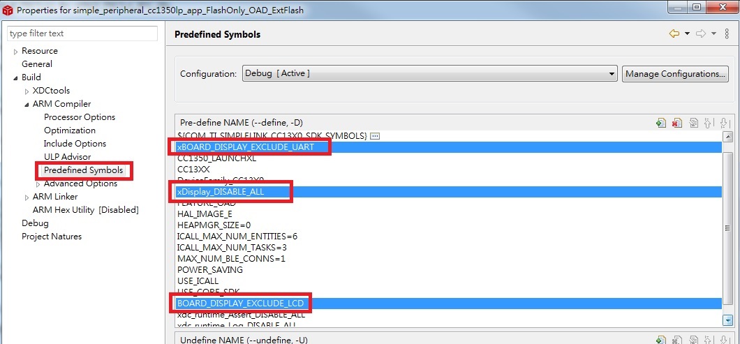 CCS/LAUNCHXL-CC1350: UART Display issue from BLE Simple_peripheral demo application - Bluetooth ...