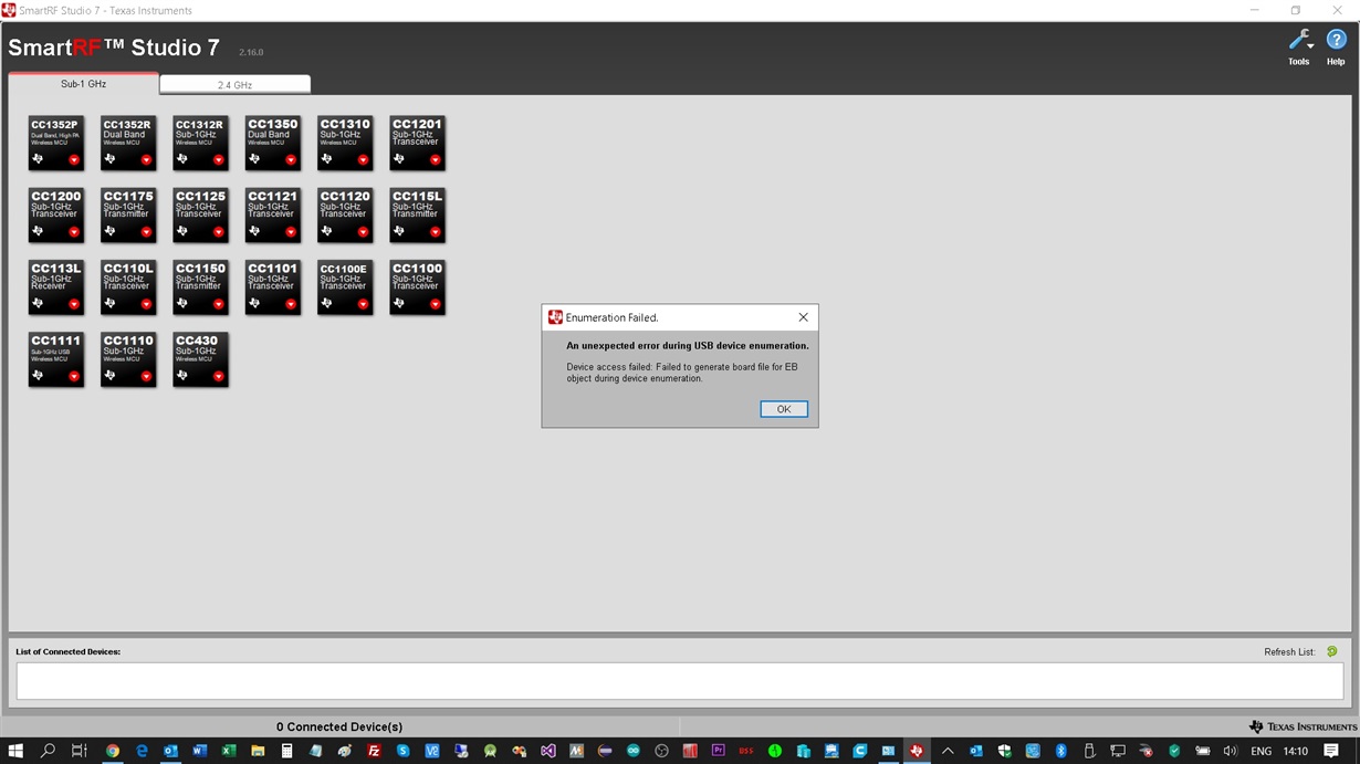 CCS/CC2640R2F: Problem with connection and debugging on CC2640R2F with CCS and SCS via LaunchXL ...