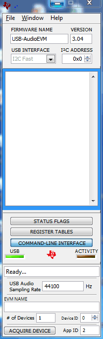 TLV320ADC3101-K software GUI - Audio forum - Audio - TI E2E support forums