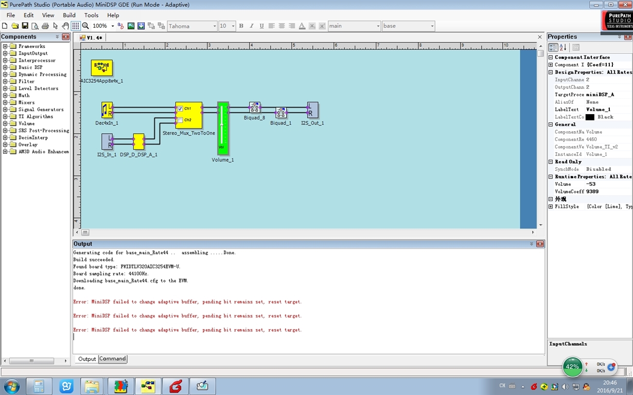 AIC3254 pfw file issue - Audio forum - Audio - TI E2E support forums