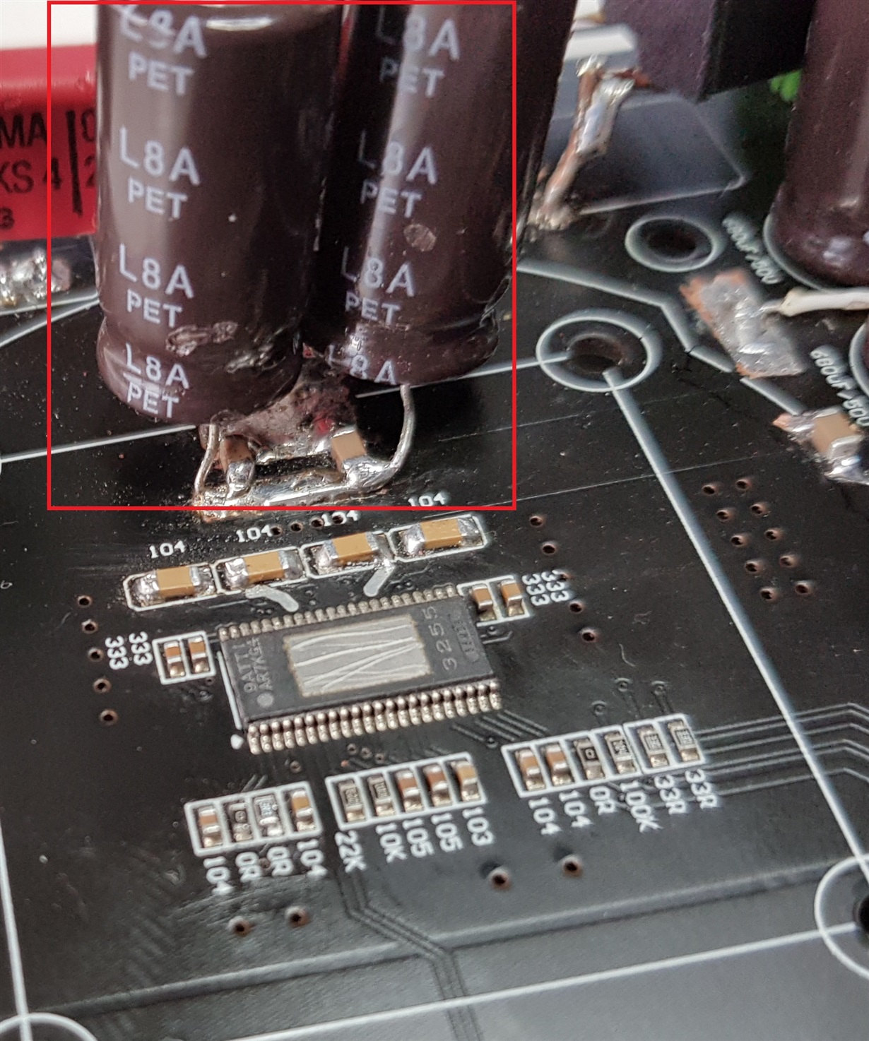 TPA3255: PBLT Slave amplifier blows capacitors - Audio forum - Audio - TI E2E support forums