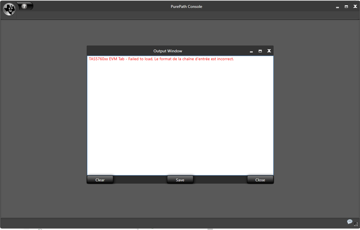 Tas5720a Q1evm Issue To Detect The Board With Purepath Console 16