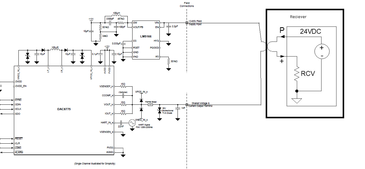 DAC8775: DAC8775 as a 2 wire 4-20mA Loop Power System - Data converters forum - Data converters ...