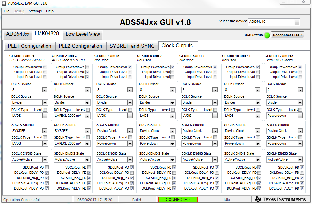 Ads54j60evm Inconsistent Setup Behaviour Data Converters Forum Data Converters Ti E2e