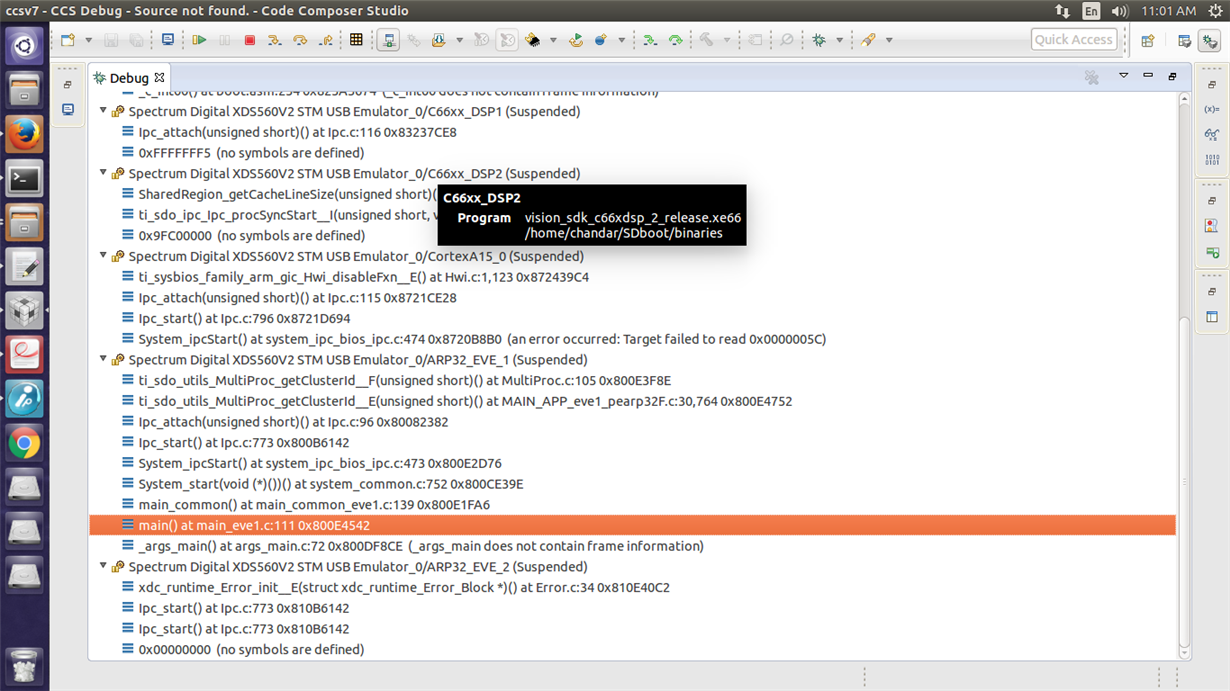 Linuxtda2p Acd Unable To See Usecase Menu On Linux Terminal For Processor Sdk 0302