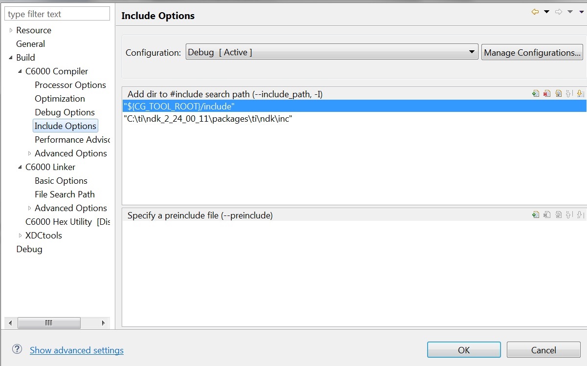Error #10234-D Unresolved symbols remain - Processors forum - Processors - TI E2E support forums