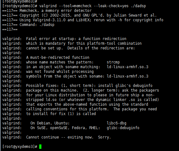 Linux How To Use Valgrind In With Psdk30 Processors Forum Processors Ti E2e Support Forums