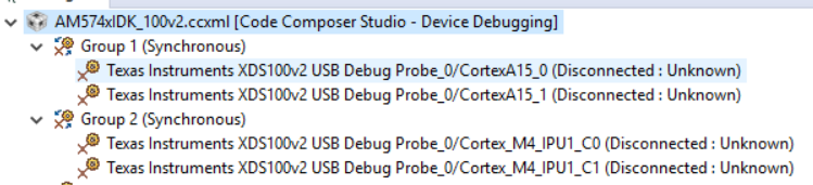 RTOS/AM5746: SMP multi-core debug - Processors forum - Processors - TI E2E support forums