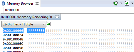 Read external NAND flash with CCStudio and JTAG - Processors forum - Processors - TI E2E support ...