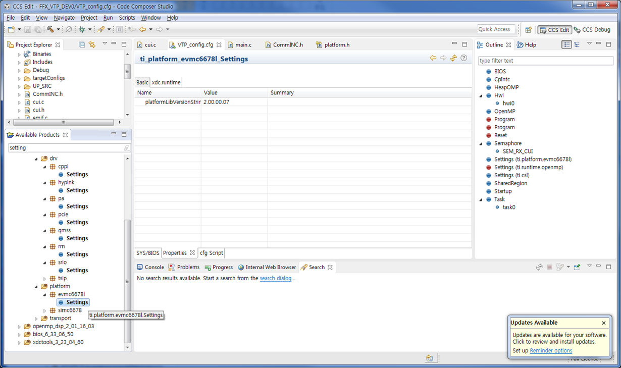 Ccstms320c6678 How To Use Ti Processor Sdk Rtos C667x Evm 05020010