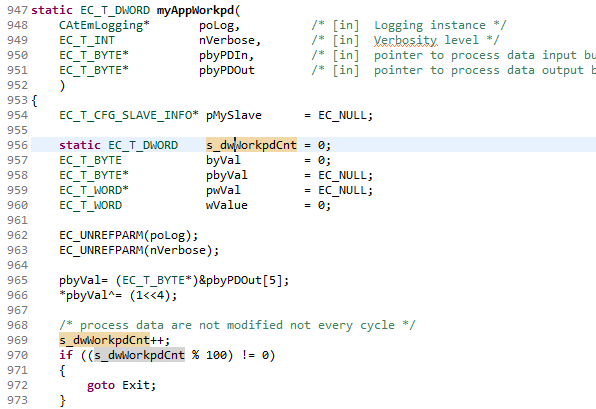 TMDSICE3359: EtherCAT Master cycle time - Processors forum - Processors - TI E2E support forums