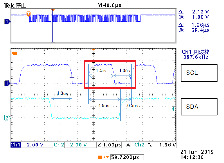 Rtosam5748 I2c Timing Issue Processors Forum Processors Ti E2e