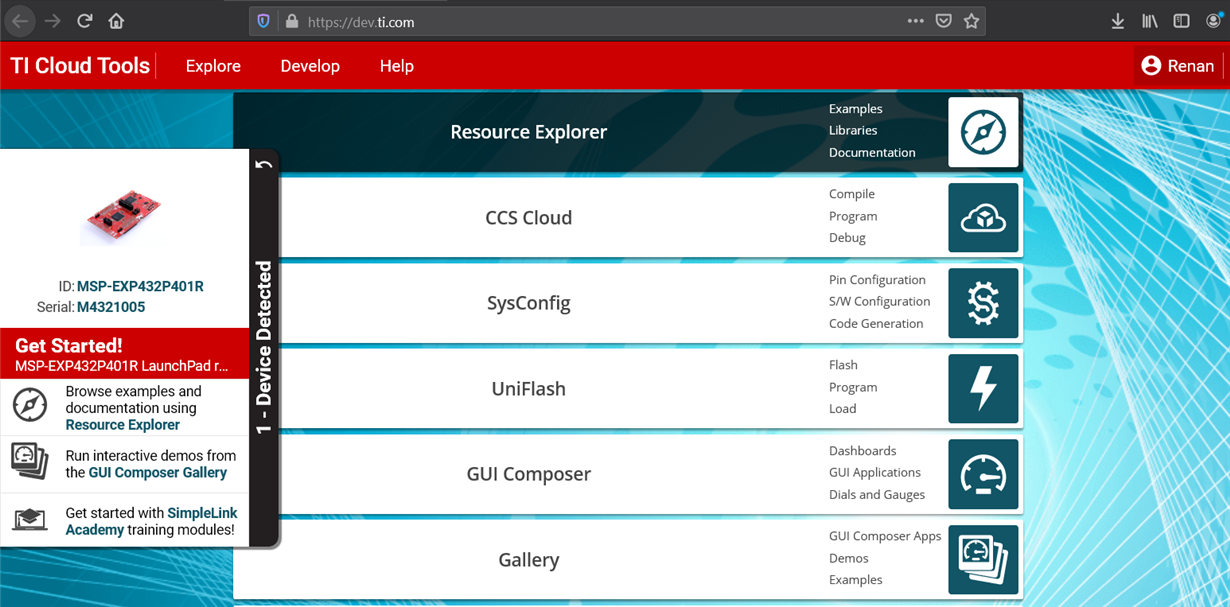 CCS: Incorrect redirect in ccs cloud ide - Code Composer Studio forum ...