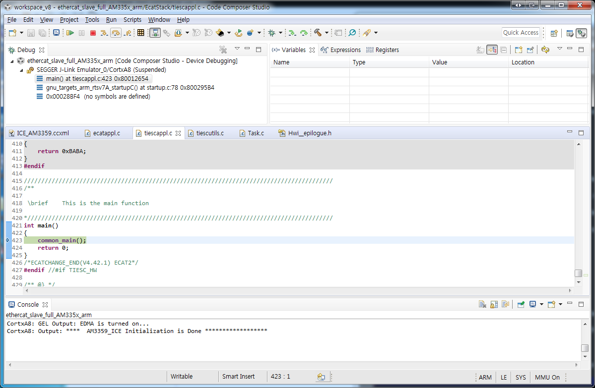 CCS/AM3359: how to flash in CCS? - Code Composer Studio forum - Code Composer Studio™︎ - TI E2E ...
