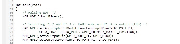 CCS/MSP432P4111: GPIO Peripheral Module Function Initialization. - Code Composer Studio forum ...